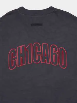 Fear Of God Iron Chicago 90s Oversized T-shirt - Grey