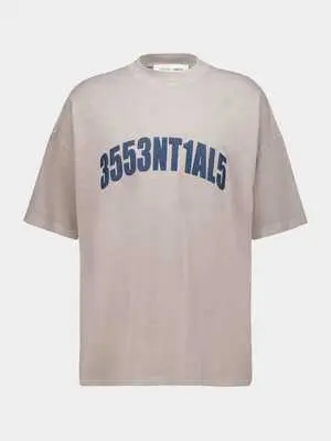 Fear Of God Smoke New York 90s Oversized T-shirt - Grey