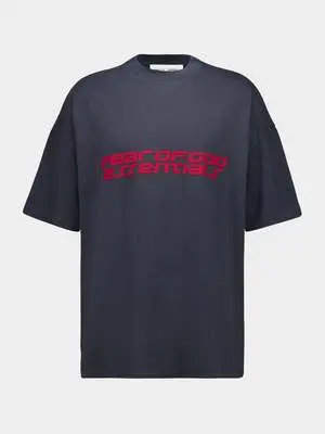 Fear Of God Oversized Cotton T-shirt With Graphic Print