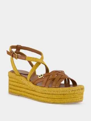 Valentino Garavani Leather Espadrille Sandals
