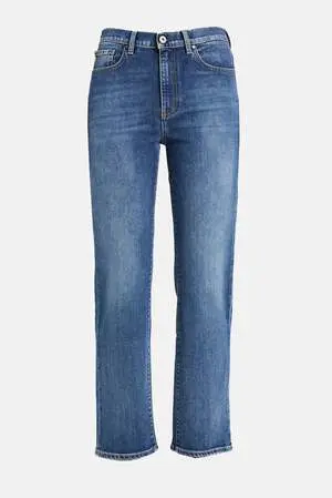 Ag Brinley Mid-rise Straight-leg Jeans