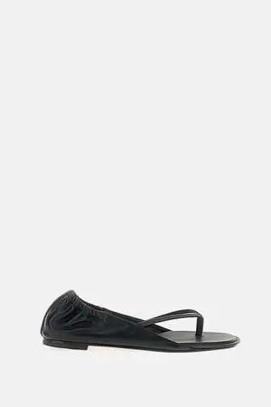 Jacquemus Nu-pieds Thong Sandals - Nero