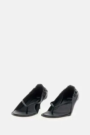 Jacquemus Nu-pieds B Flip-flop Sandals - Black