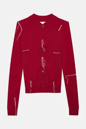 Shushu/tong Embroidered Cardigans For Women