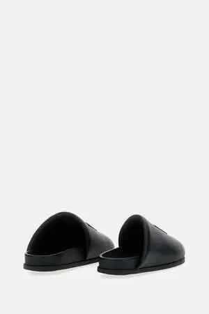 Givenchy Puffy Nappa Leather Mules - Nero