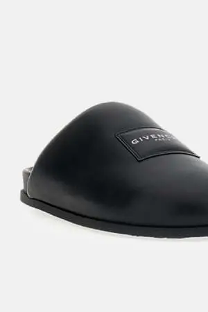 Givenchy Puffy Nappa Leather Mules - Nero
