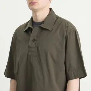 MARGARET HOWELL Offset Placket Polo