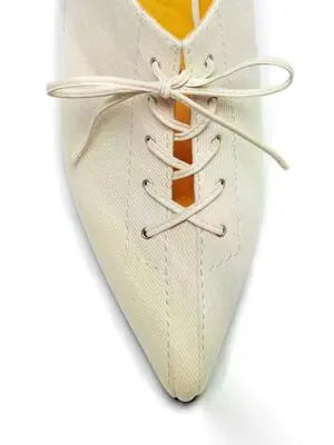 LILI CURIA Victoria Kitten Heel Mules