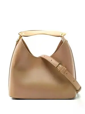 ELLEME Small Boomerang Leather Bag With Metal Handle