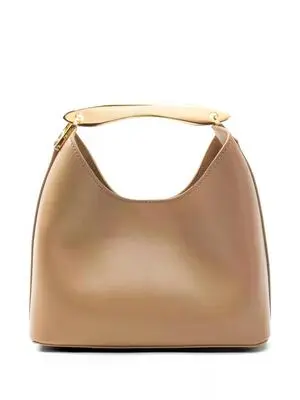ELLEME Small Boomerang Leather Bag With Metal Handle