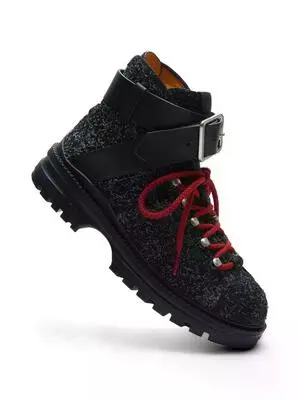 LILI CURIA Lace-up Buckle Boots