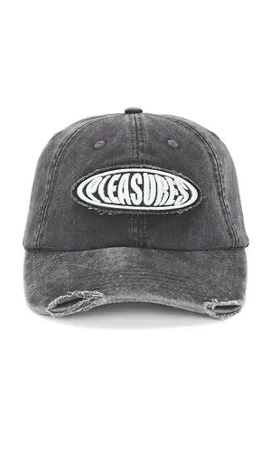 PLEASURES Bubble Rip Cap - Black