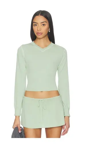 Frankies Bikinis Frill Sweaters For Women