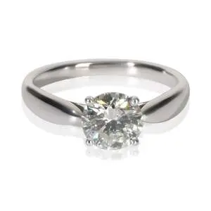 Tiffany & Co. 0.96 Ct Round Brilliant Diamond Harmony Engagement Ring - Platinum