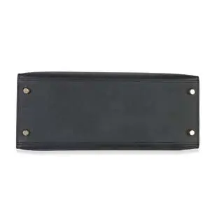 Hermès Epsom Sellier Kelly 28 Ghw - Black