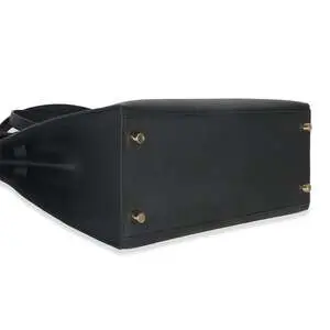 Hermès Epsom Sellier Kelly 28 Ghw - Black