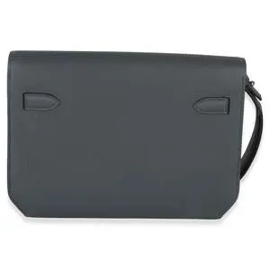 Hermès Kelly Depeche 25 Pouch - Gray