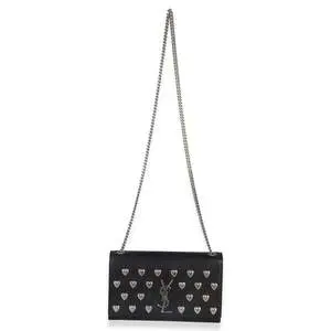 Saint Laurent Studded Heart Kate Chain Bag