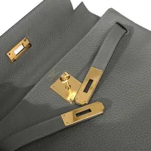 Hermès Gris Meyer Clemence Kelly 28 - Gray
