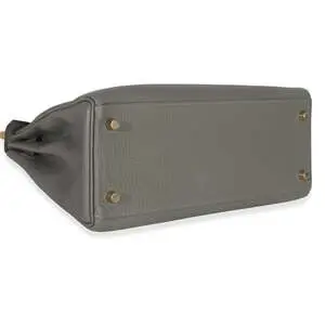 Hermès Gris Meyer Clemence Kelly 28 - Gray