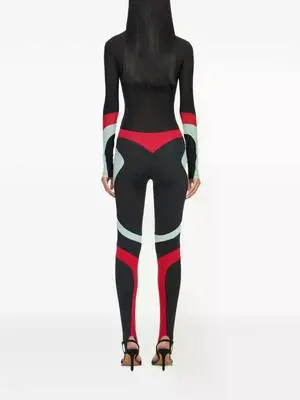 Off-White Color Block Leggings