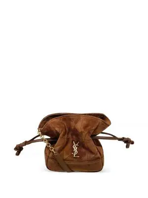 Saint Laurent Mini Jamie Bucket Bag - Brown