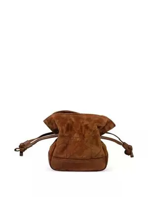 Saint Laurent Mini Jamie Bucket Bag - Brown