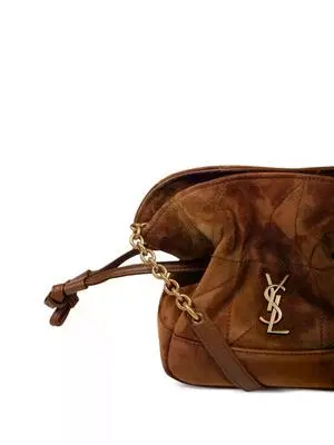 Saint Laurent Mini Jamie Bucket Bag - Brown