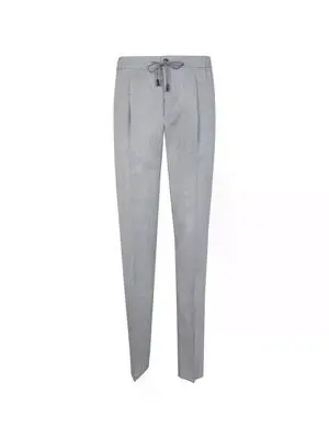 Incotex Pleated Trousers - Green