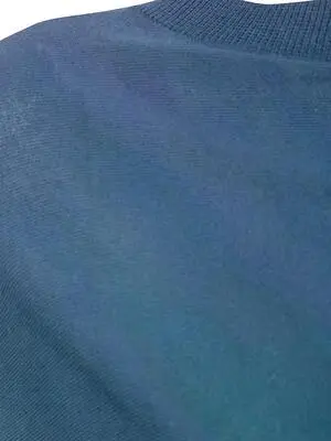 Liviana Conti Draped Sweater - Blue
