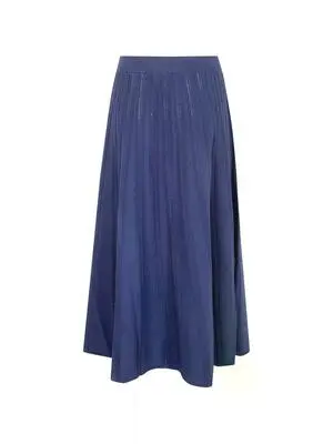 BLUGIRL Ribbed-knit Midi Skirt