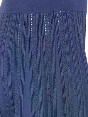 BLUGIRL Ribbed-knit Midi Skirt