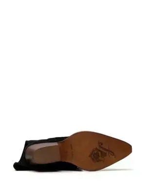 Free People Sway Suede Boots - Black