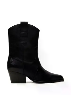 Women's Black Cowboy Boots