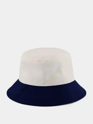 AMI Paris Cotton Bucket Hat - Blue