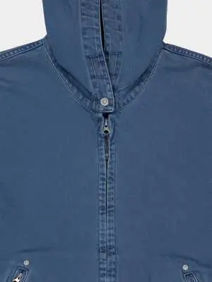Stone Island Indigo Denim Hooded Jacket