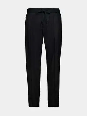 Dolce & Gabbana Light Nylon Jogging Pants - Black
