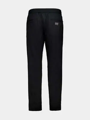Dolce & Gabbana Light Nylon Jogging Pants - Black
