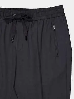 Dolce & Gabbana Stretch Wool Jogging Pants