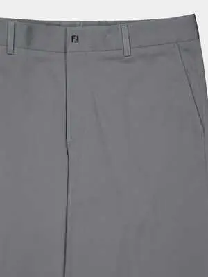 Fendi Stretch Gabardine Cigarette Trousers - Grey