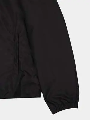 Fendi Technical Fabric Hooded Blouson Jacket - Black