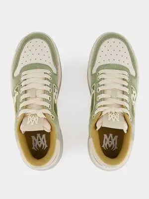 Amiri Tea Leather Low-top Sneakers