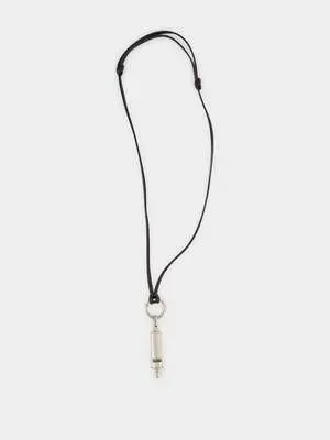 LEMAIRE Acme Whistle Leather Necklace