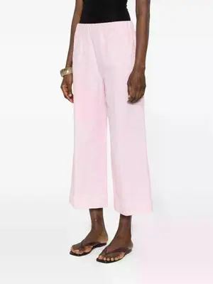 ROSSO 35 Wide Leg Cropped Trousers