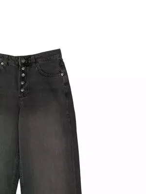Free People Nia Button-fastening Jeans - Grey