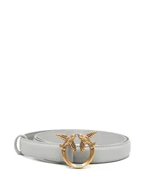 Pinko Love Birds Buckle Belt Grey