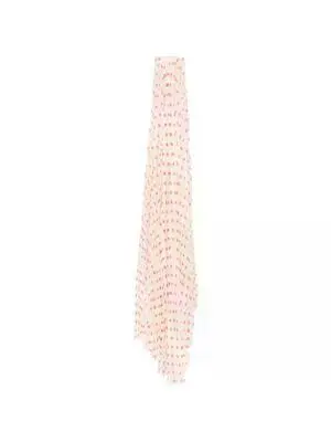 N°21 Polka Dot Scarf - Neutrals