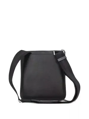 BOSS Logo-lettering Messenger Bag - Black
