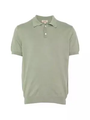 Woolrich Buttoned Short-sleeve Polo Shirt - Green