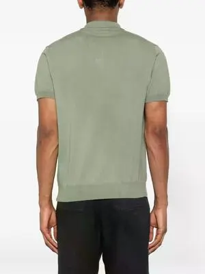 Woolrich Buttoned Short-sleeve Polo Shirt - Green